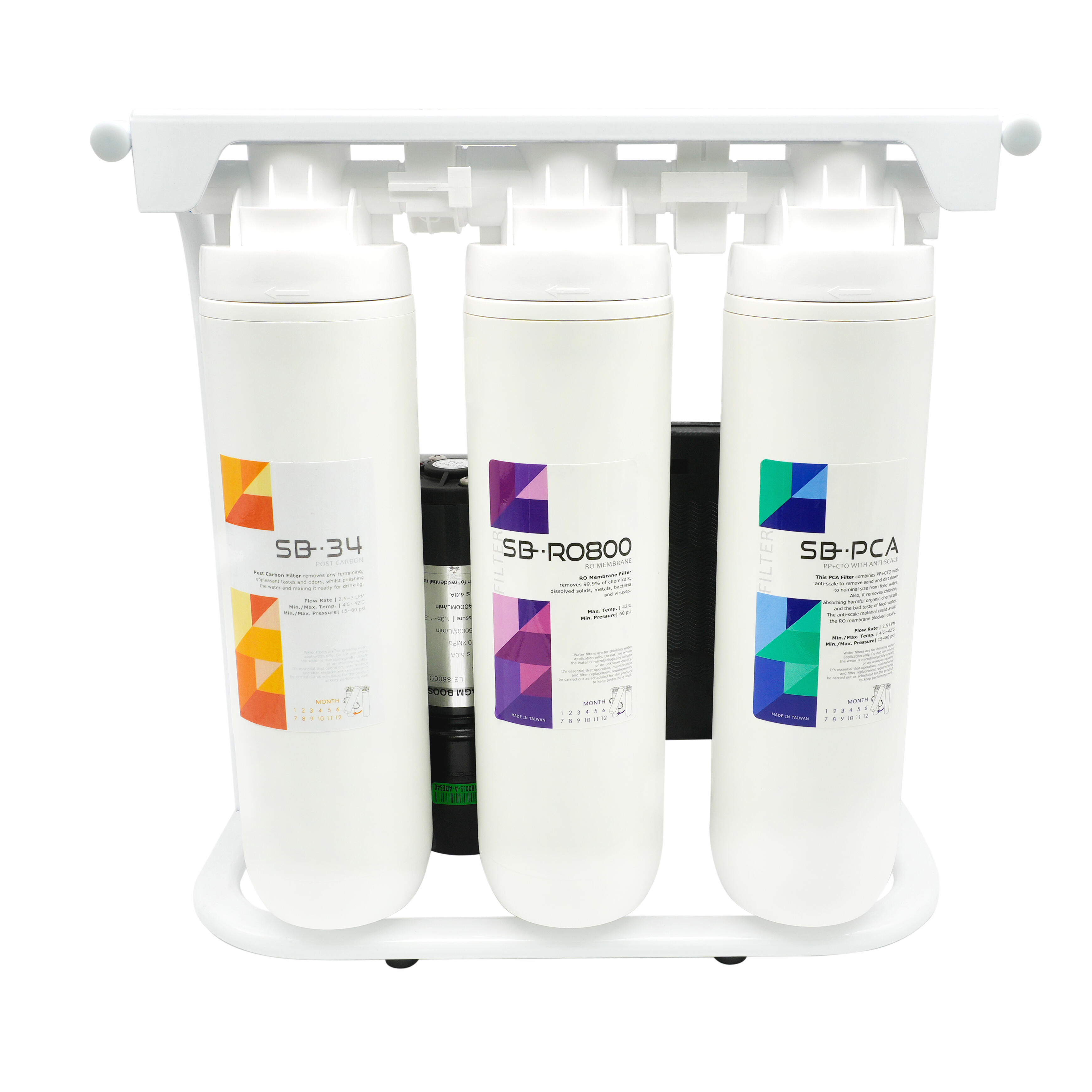 800GPD Simple Direct Flow RO System